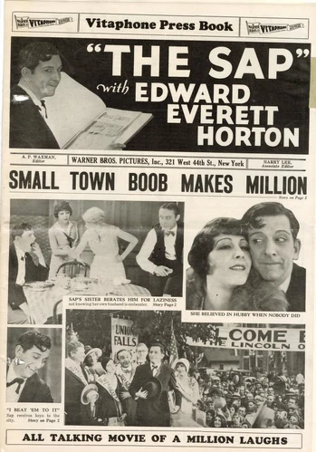 The Sap (1929 film) | Warner Bros. Entertainment Wiki | Fandom