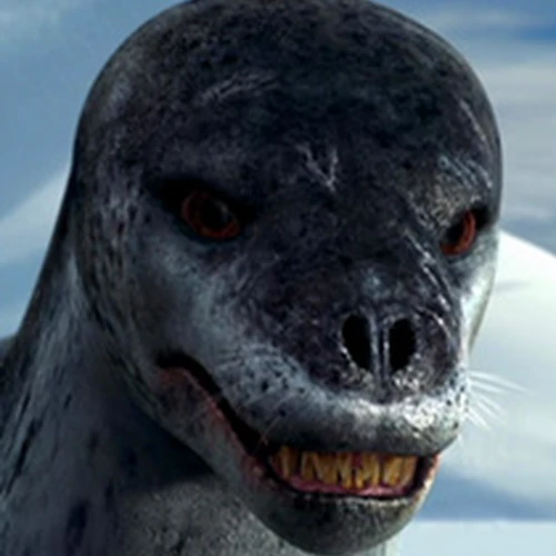 Scary Leopard Seal