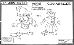 cats don't dance coloring pages