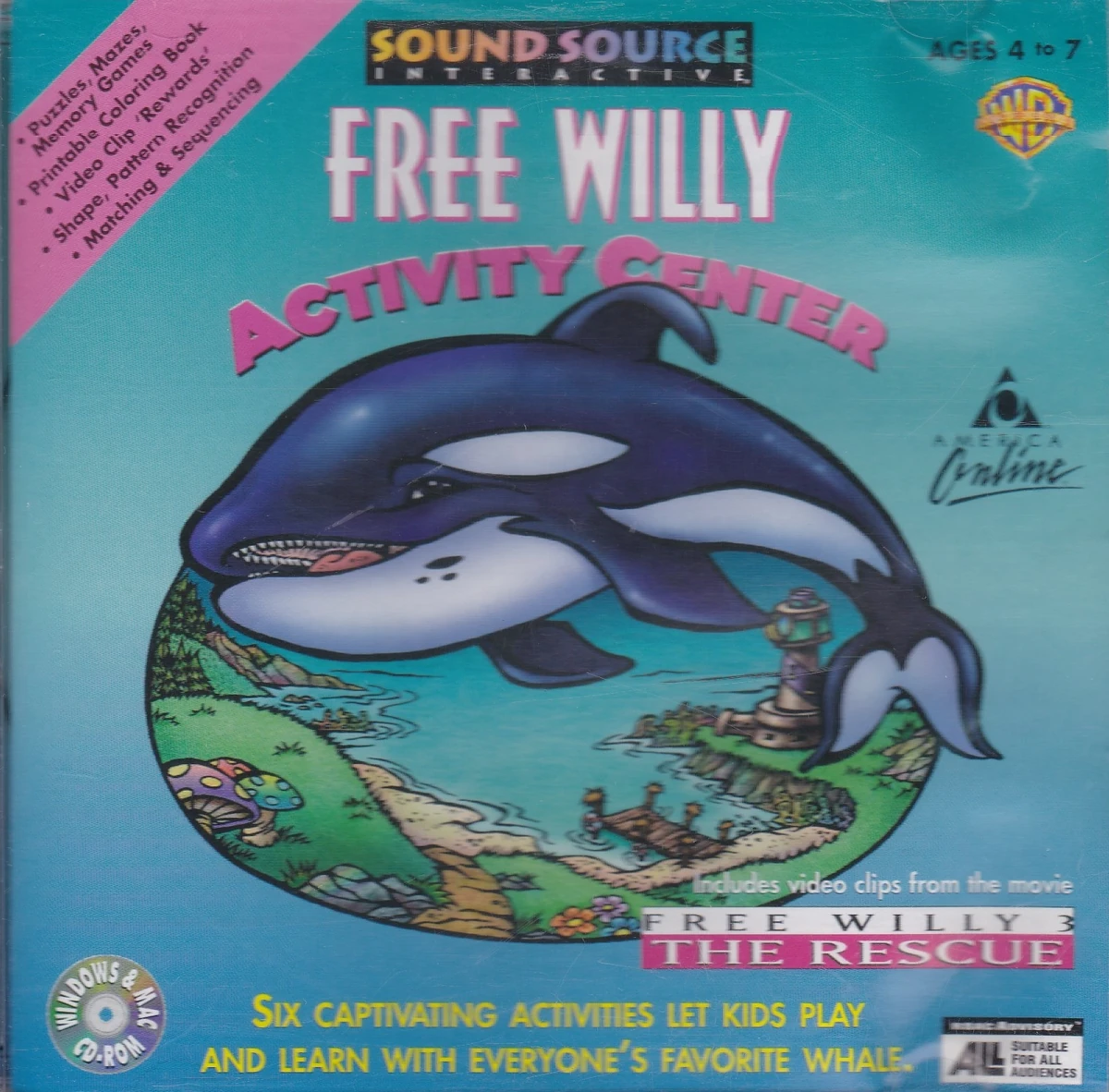 Free Willy Activity Center | Warner Bros. Entertainment Wiki | Fandom