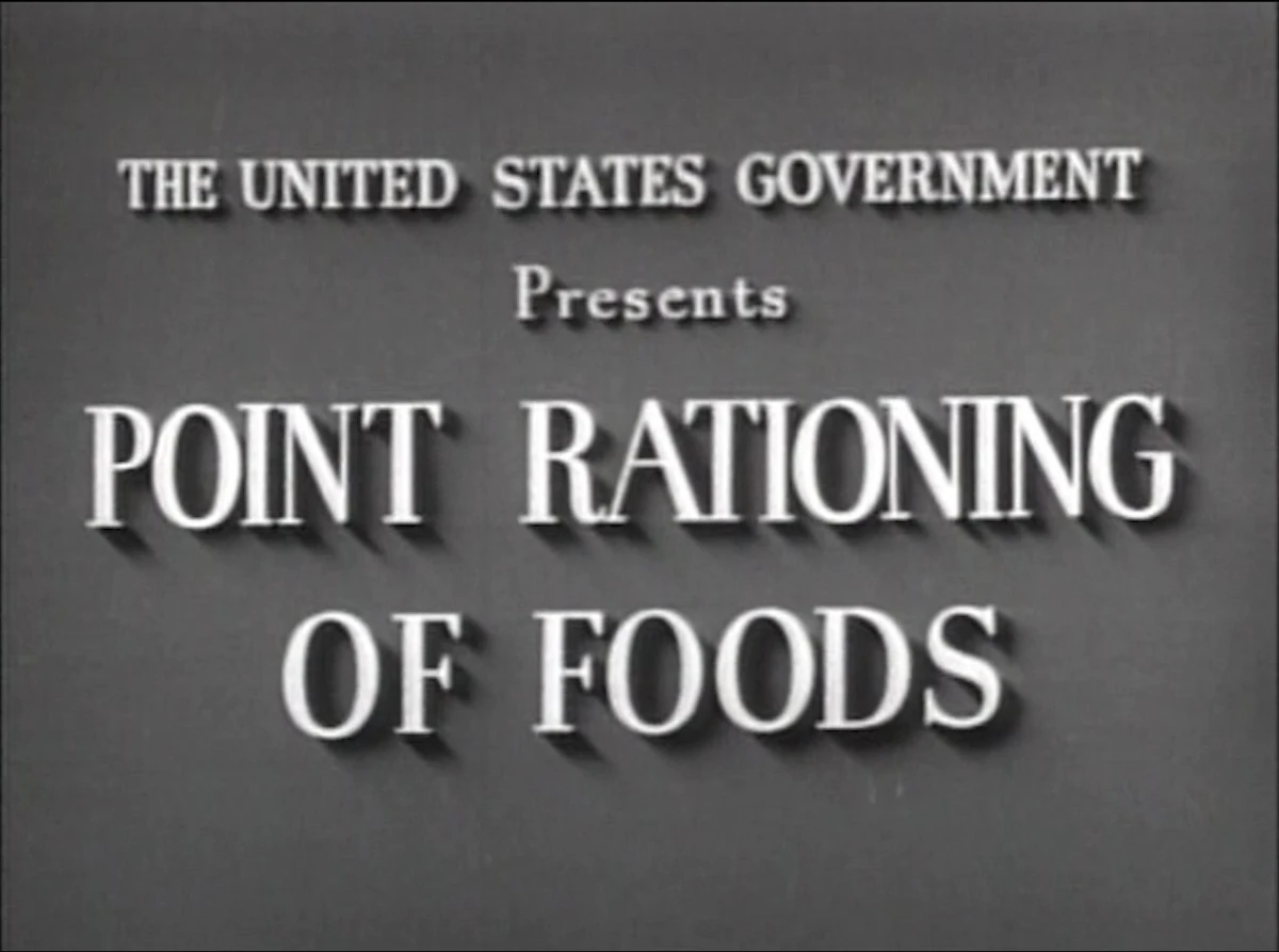Point Rationing of Foods | Warner Bros. Entertainment Wiki | Fandom