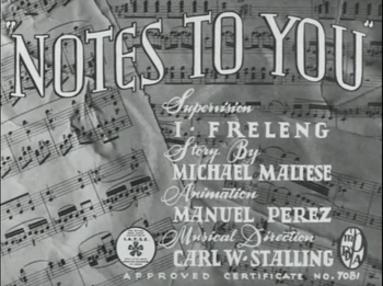 Notes to You | Warner Bros. Entertainment Wiki | Fandom