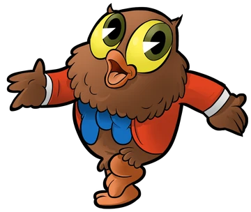 Singing Owl Cartoon
