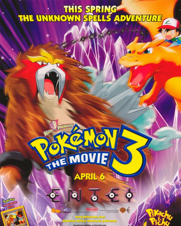 Pokemon 3 The Movie Vhs
