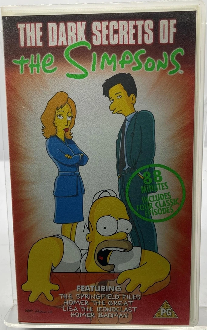 The Dark Secrets of the Simpsons | Warner Home Video (UK) Wiki | Fandom