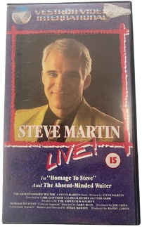 Steve Martin Live | Warner Home Video (UK) Wiki | Fandom