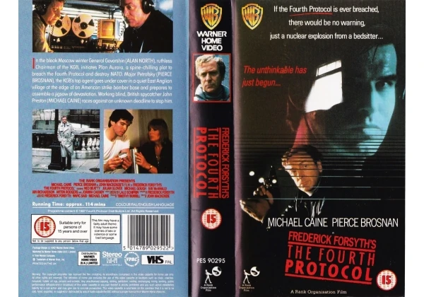 The Fourth Protocol | Warner Home Video (UK) Wiki | Fandom