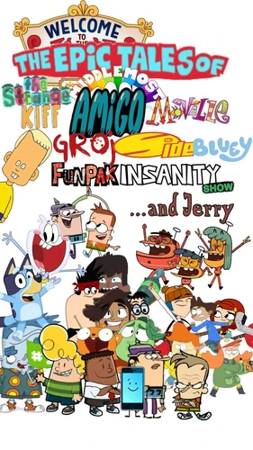 Welcome to the Epic Tales of The Strange Kiff-Middlemost-Amigo-Moville ...