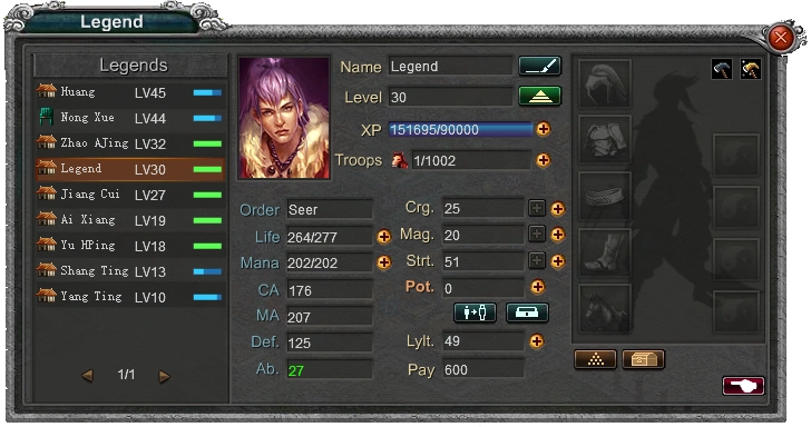 Experience | War of Legends Wiki | Fandom