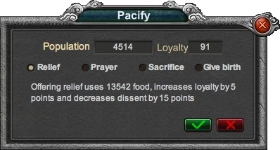 Pacify | War of Legends Wiki | Fandom