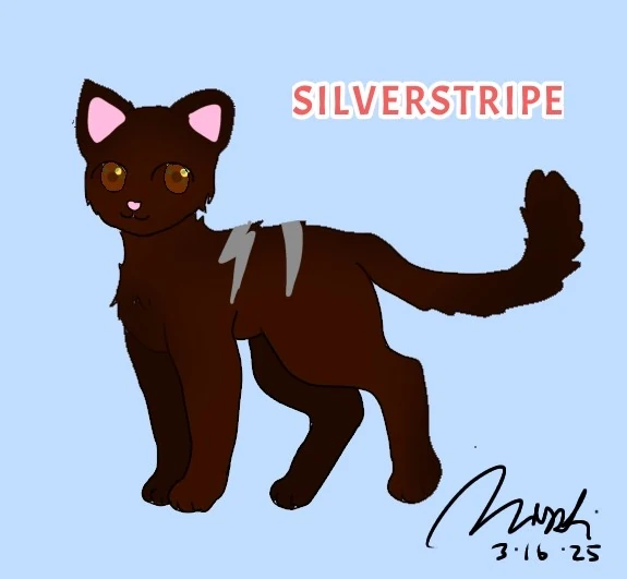 Silverstripe | Warrior Cats Art Creators Wiki | Fandom