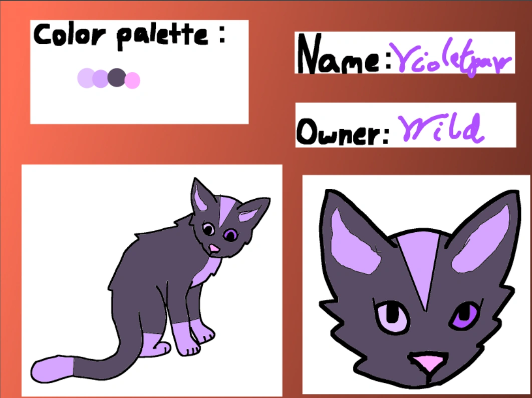 Violetpaw (Clanfic) | Warrior Cats Fanon Wiki | Fandom