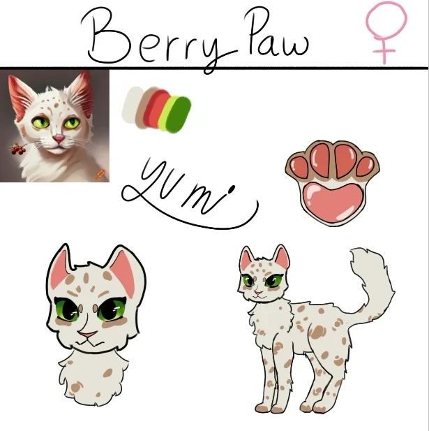 Berrypaw | Warrior Cats Legacy (roblox) Wiki | Fandom