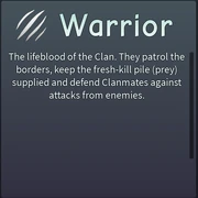 Roles | Warrior Cats: Ultimate Edition (WCUE) Wiki | Fandom