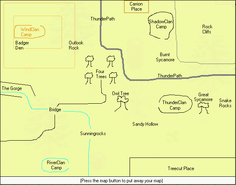 Map | Warrior Cats Untold Tales Wiki | Fandom