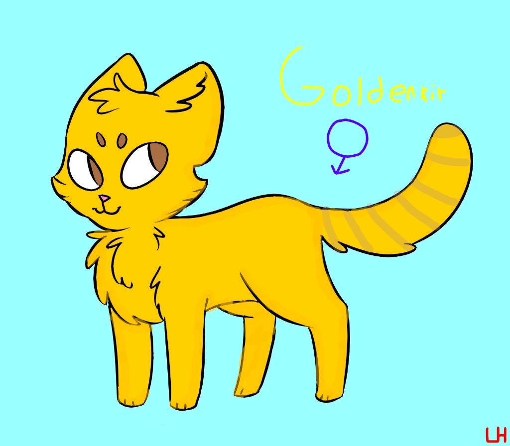 Goldenpaw | Warriors: Fan Characters Wiki | Fandom