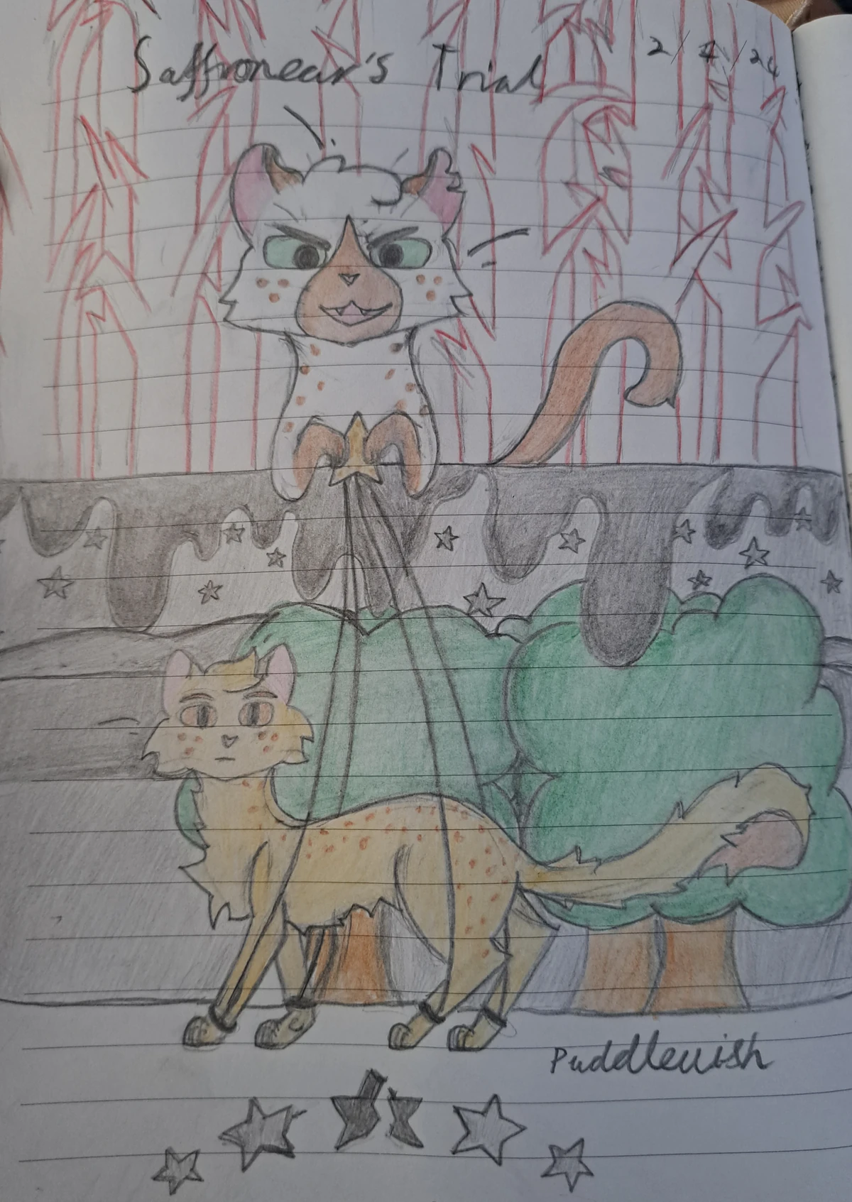 Saffronear's Trial | Warriors OC's Wiki | Fandom