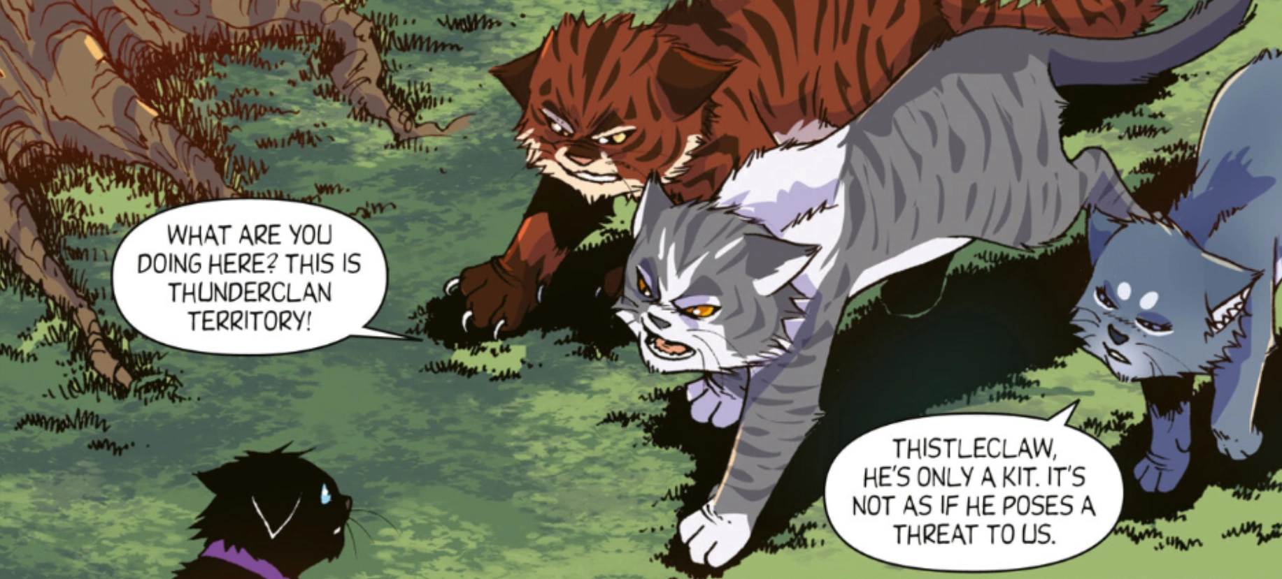 Comic S Death Warrior Cats Tigerstar