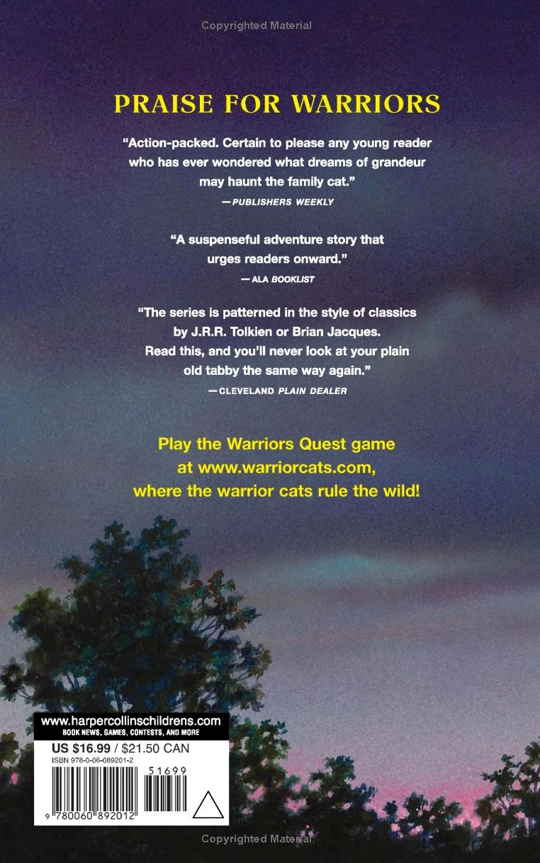 Back covers/Power of Three | Warriors Wiki | Fandom