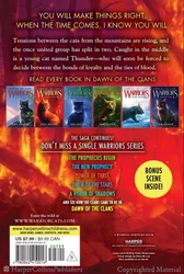 Back covers/Dawn of the Clans | Warriors Wiki | Fandom