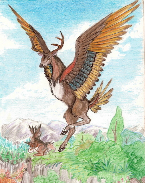 Peryton | Warriors Of Myth Wiki | Fandom