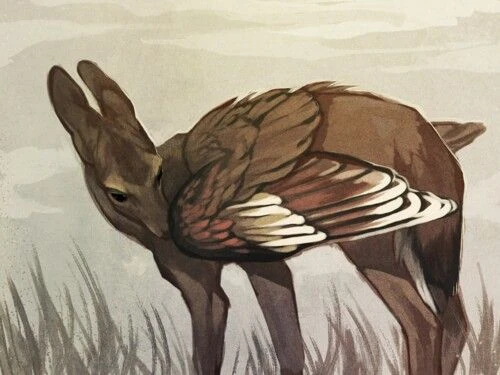 Winged Deer Gallery | Warriors Of Myth Wiki | Fandom