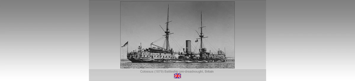 Colossus (1879) Battleship pre-dreadnought, Britain | Warshipspedia ...