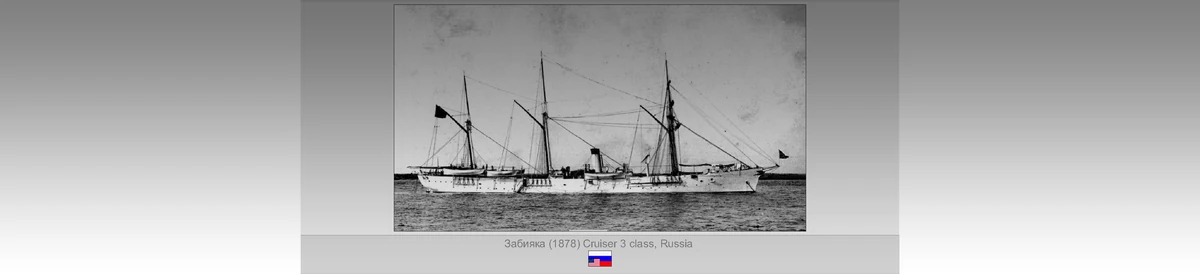 Забияка (1878) Cruiser 3 class, Russia | Warshipspedia Wiki | Fandom