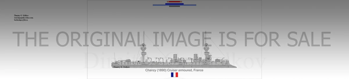 Chanzy (1890) Cruiser armoured, France | Warshipspedia Wiki | Fandom