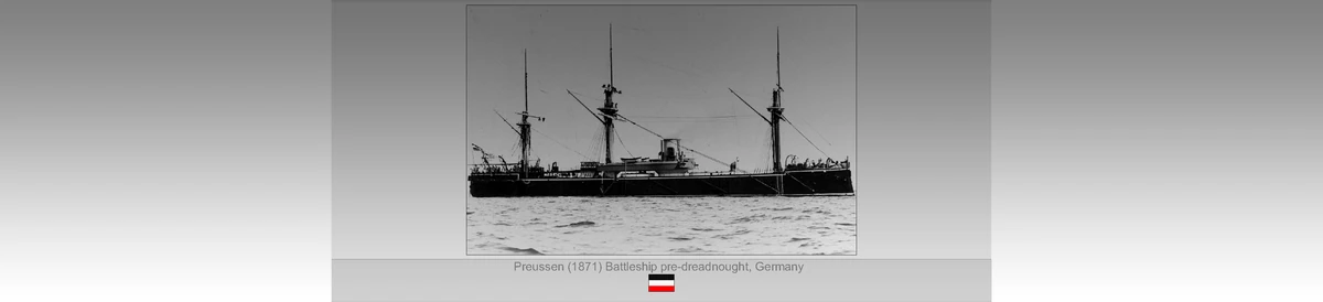 Preussen (1871) Battleship pre-dreadnought, Germany | Warshipspedia ...