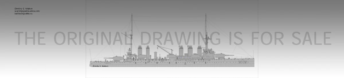 Danton (1906) Battleship pre-dreadnought, France | Warshipspedia Wiki ...