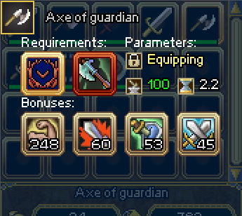 Axe Of Guardian | Warspedia - Warspear Wiki | Fandom