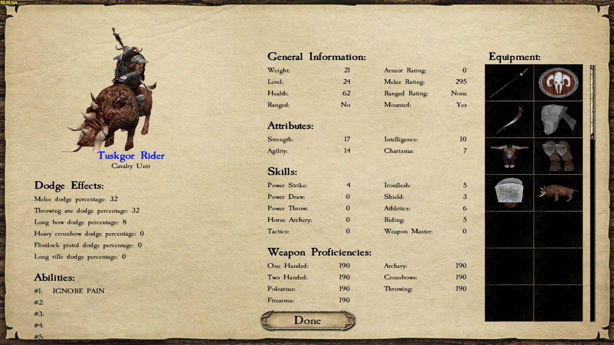 Tuskgor Rider | Warsword Conquest Wiki | Fandom