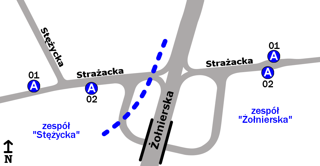 Zespół przystankowy Stężycka | Warszawikia | Fandom