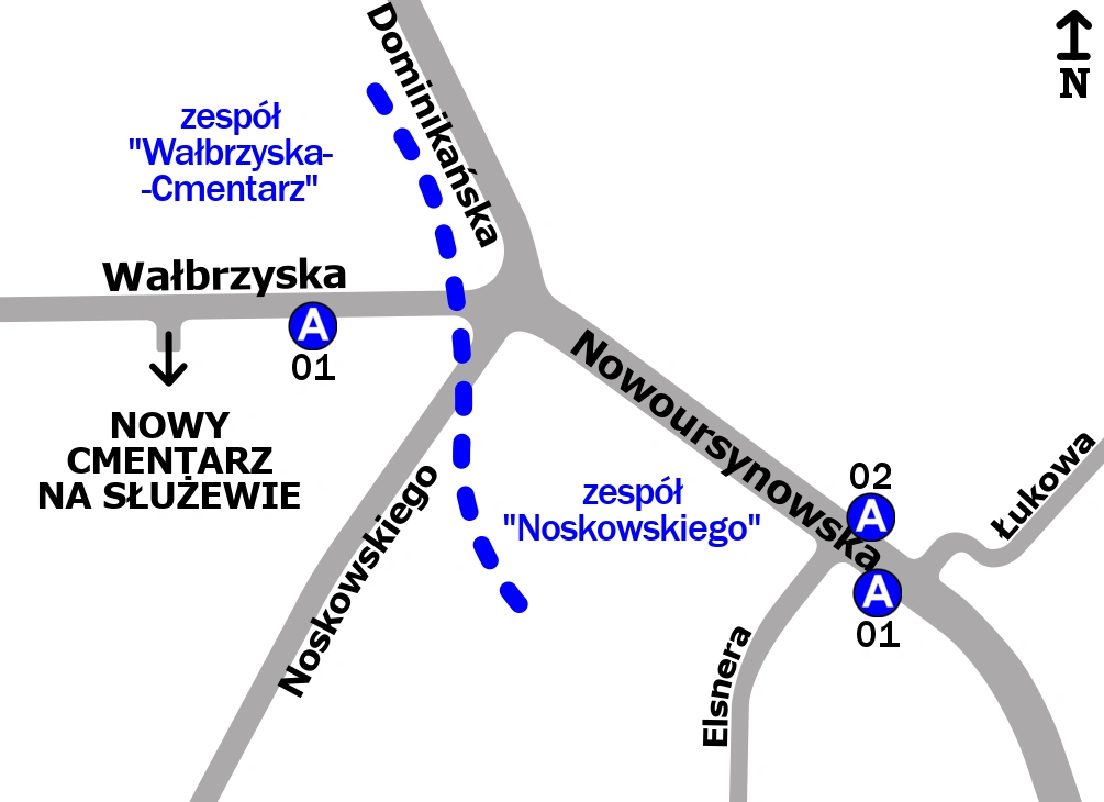 Zespół przystankowy Noskowskiego | Warszawikia | Fandom