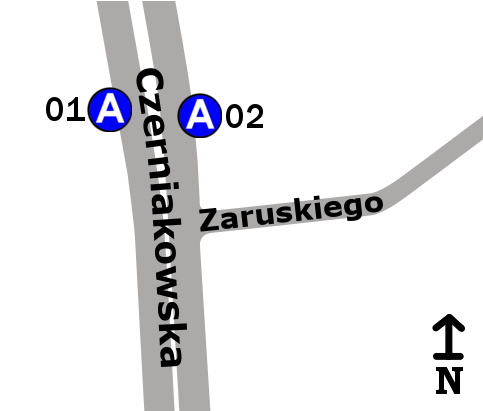 Zespół przystankowy Zaruskiego | Warszawikia | Fandom