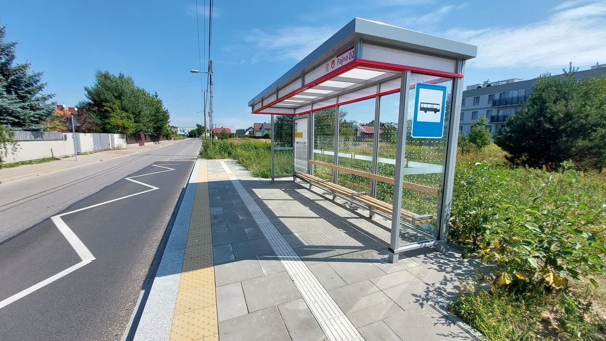 Zespół przystankowy Fajna | Warszawikia | Fandom