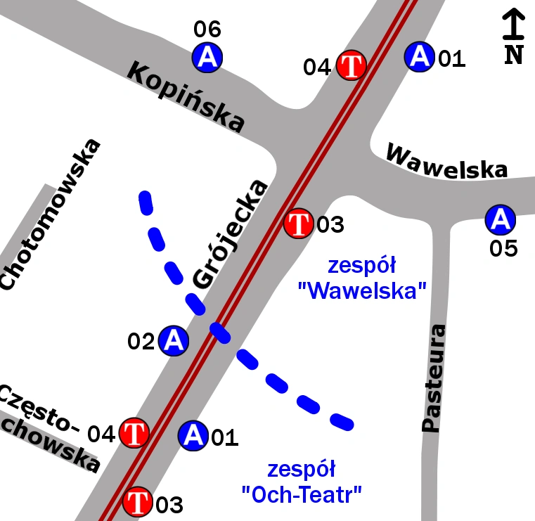 Zespół przystankowy Wawelska | Warszawikia | Fandom