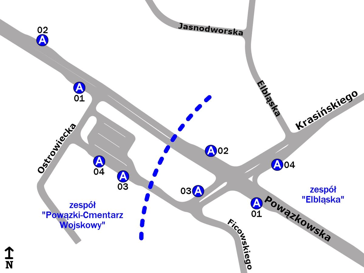 Zespół przystankowy Elbląska | Warszawikia | Fandom