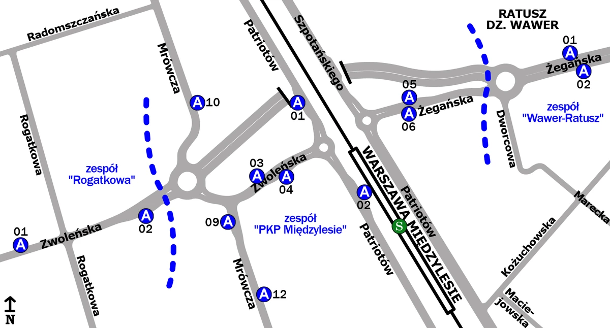 Zespół przystankowy Rogatkowa | Warszawikia | Fandom