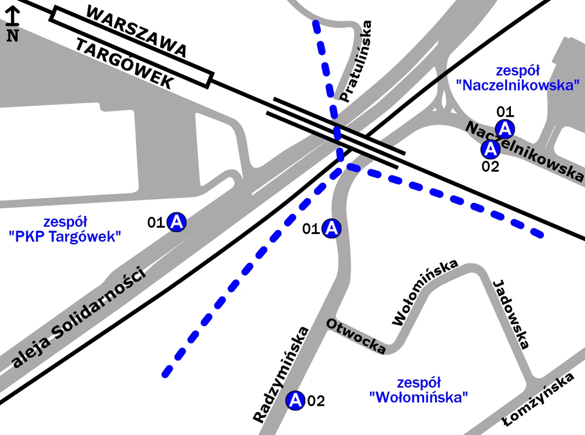 Zespół przystankowy Wołomińska | Warszawikia | Fandom