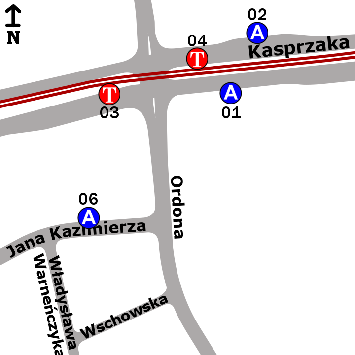 Zespół przystankowy Ordona-WSA | Warszawikia | Fandom