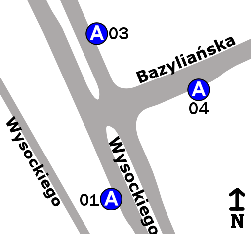 Zespół przystankowy Bazyliańska | Warszawikia | Fandom