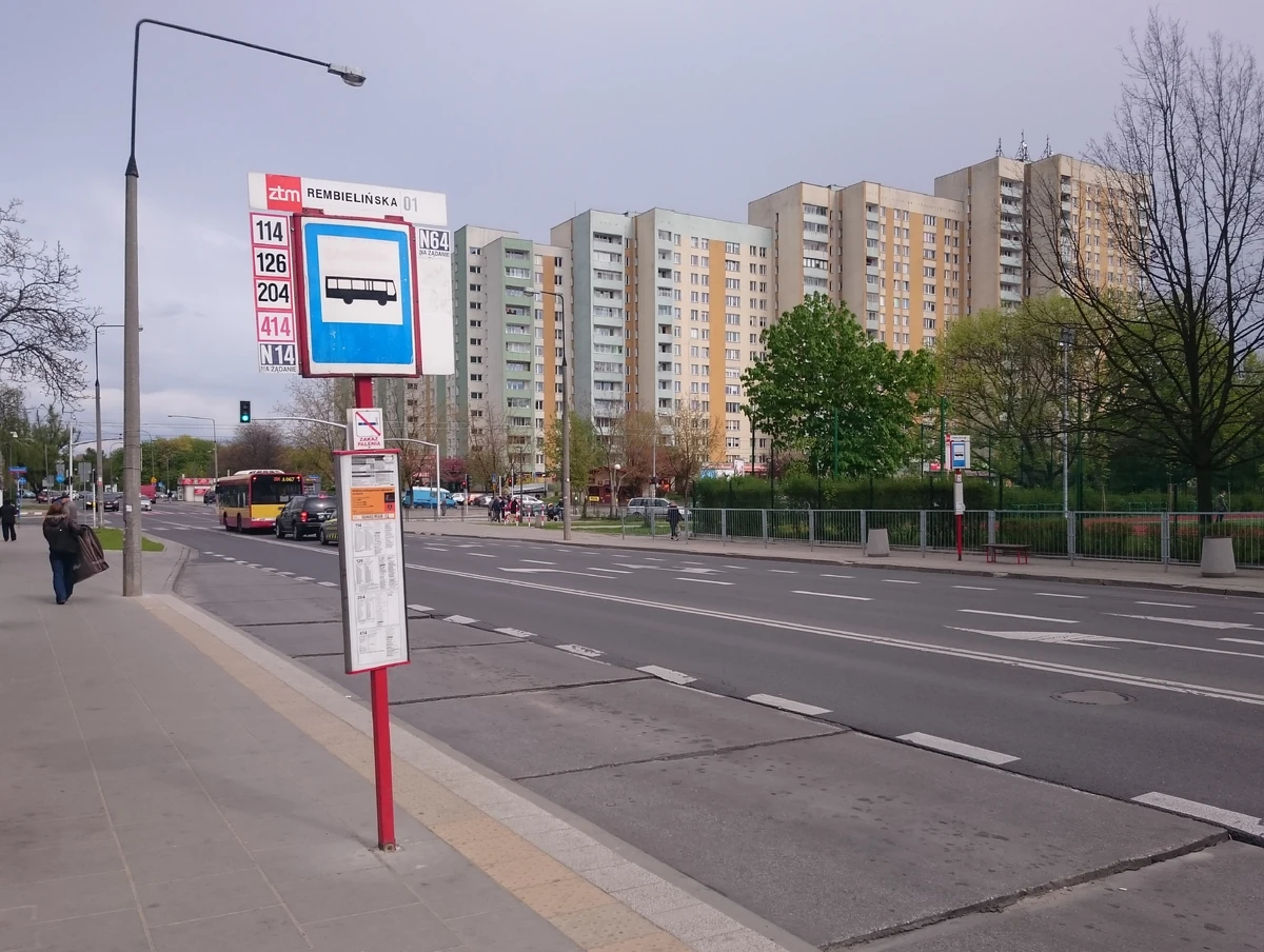 Zespół przystankowy Rembielińska | Warszawikia | Fandom