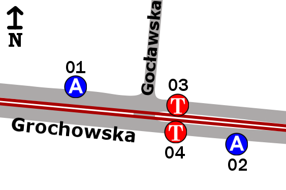 Zespół przystankowy Gocławska | Warszawikia | Fandom