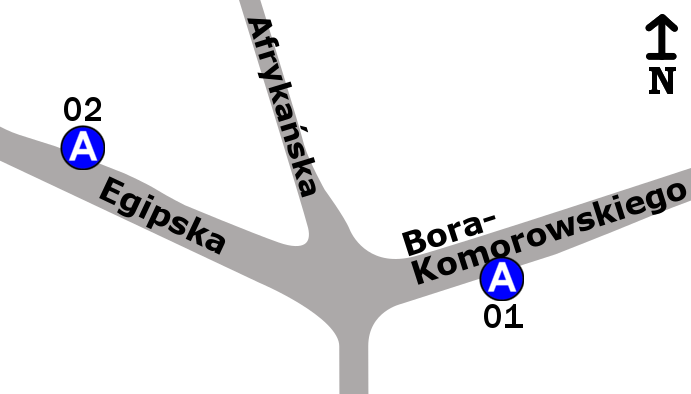 Zespół przystankowy Afrykańska | Warszawikia | Fandom