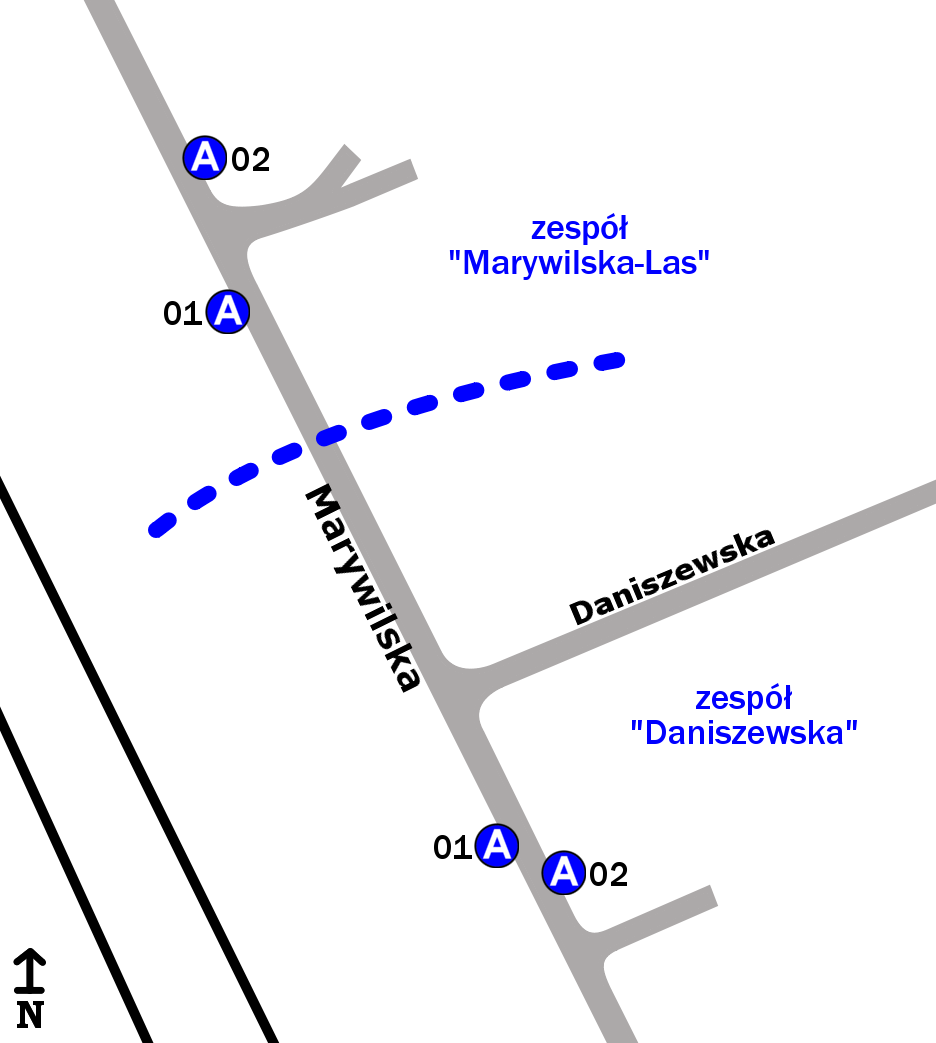 Zespół przystankowy Marywilska-Las | Warszawikia | Fandom