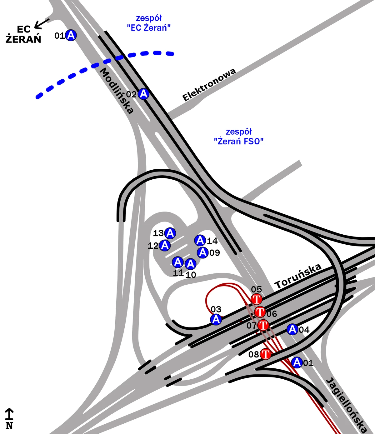 Zespół przystankowy EC Żerań | Warszawikia | Fandom