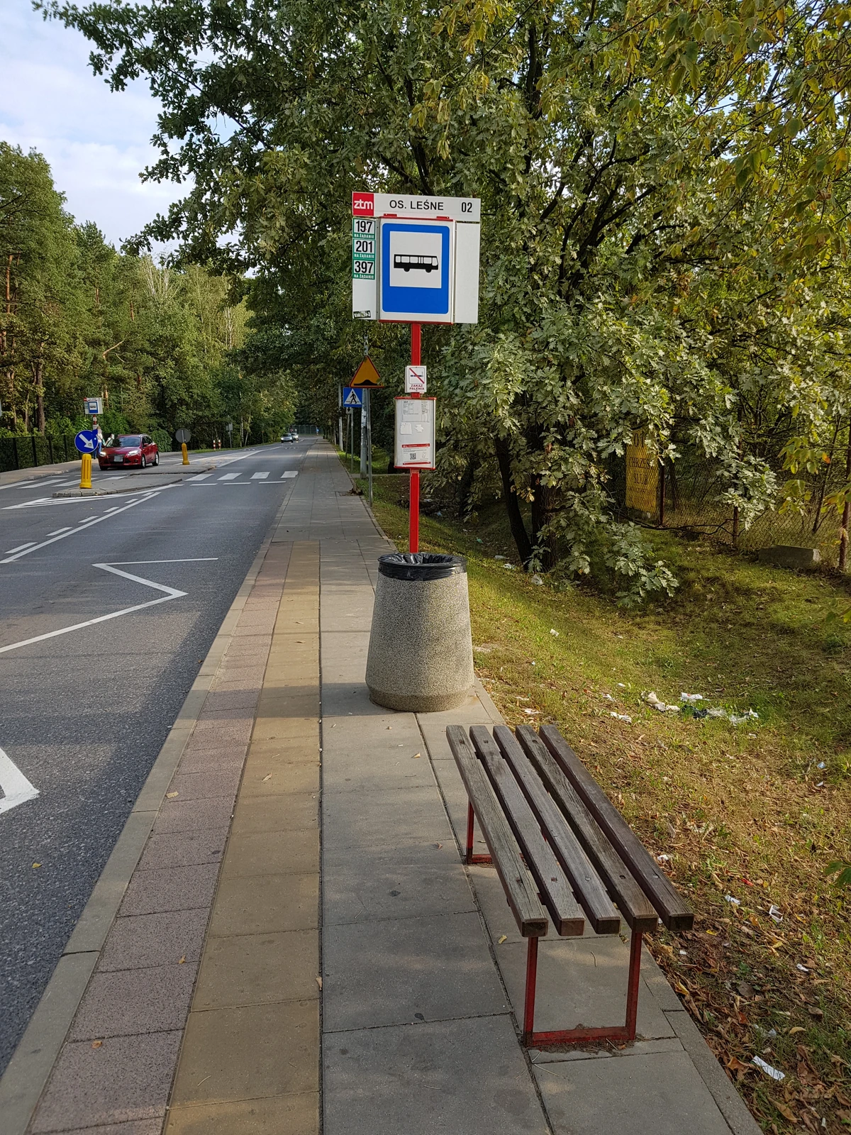 Zespół przystankowy Osiedle Leśne | Warszawikia | Fandom