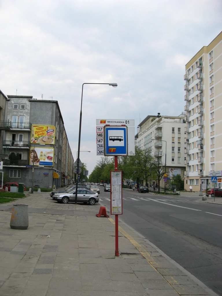 Zespół przystankowy Meksykańska | Warszawikia | Fandom